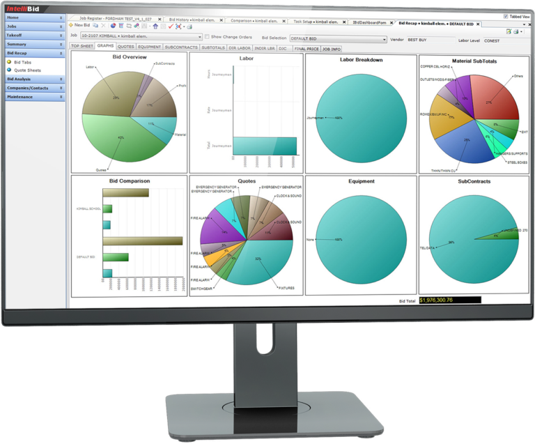 Intellibid Electrical Estimating Conest Software Systems 5298