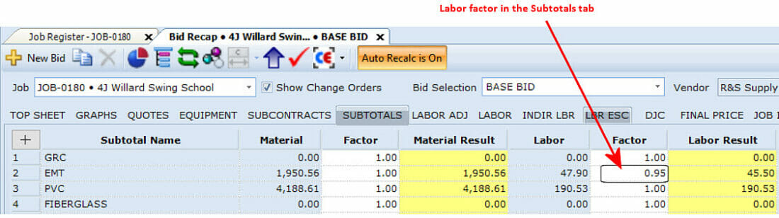 Labor Calculations - Part 1 | Conest Software Systems