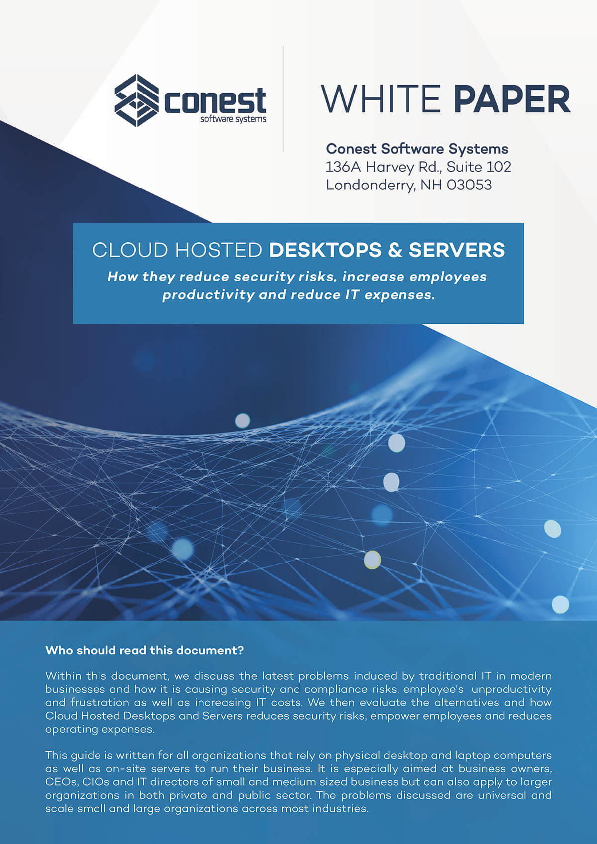 Whitepapers | Conest Software Systems